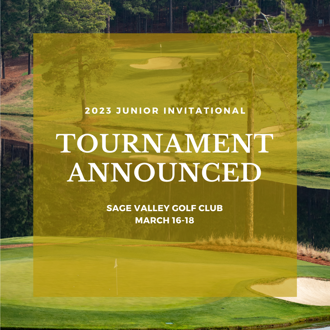 The 12th Junior Invitational at Sage Valley Golf Club – The Golf Shop Show